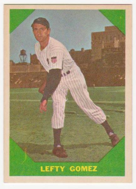 1960 Fleer Lefty Gomez #54 Card - HOF'er | Property Room