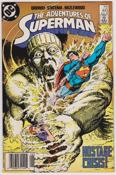1988 DC Comics The Adventures Of Superman #443 Issue | Property Room