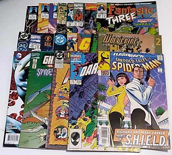20 Different Comic Books - Justice League International #1 + More ...