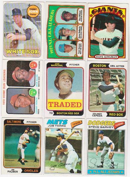 1960's & 1970's Baseball Card Collection - Juan Marichal, Jim Palmer ...