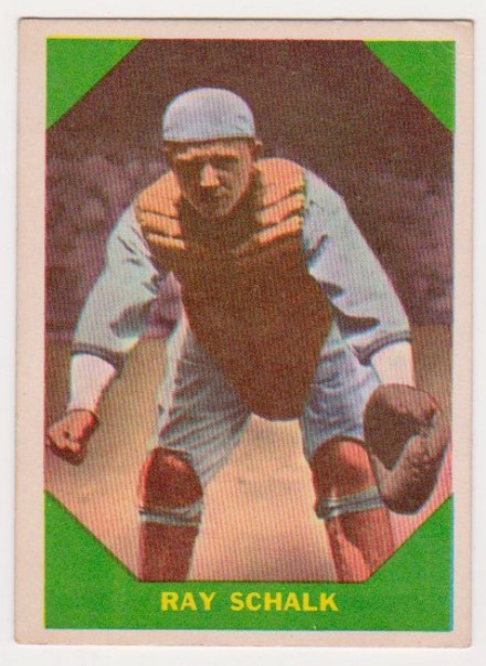 1960 Fleer Ray Schalk #56 Card - HOF'er | Property Room