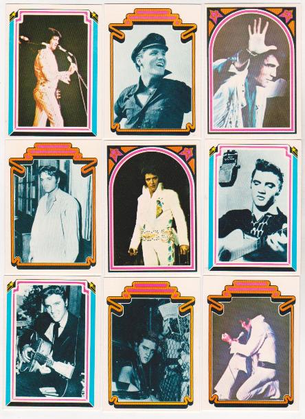 Vintage - 1978 Elvis Presley Trading Cards - 9 Different | Property Room