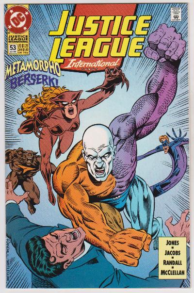 1993 DC Comics JUSTICE LEAGUE #53 Issue | Property Room