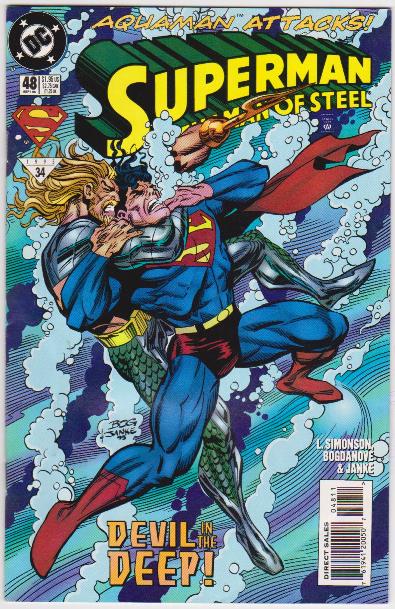 1995 DC Comics Superman The Man Of Steel #48 Issue | Property Room