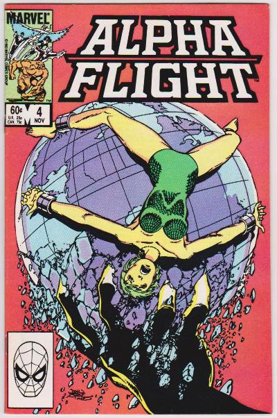 1983 ALPHA FLIGHT #4 Issue - Marvel Comics | Property Room