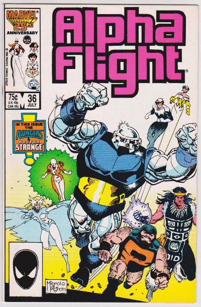 1986 ALPHA FLIGHT #36 Issue - Marvel Comics | Property Room