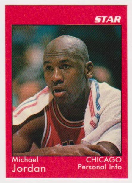 Michael Jordan 1991 Star Glossy Promo #5 Card - Only 1,000 Produced ...