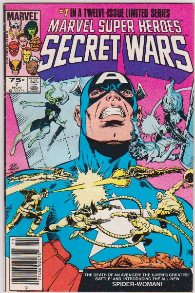 1984 Secret Wars #7 Issue - Marvel Comics | Property Room