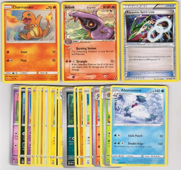 25 Different Pokemon Trading Cards w/ Charmander + More | Property Room