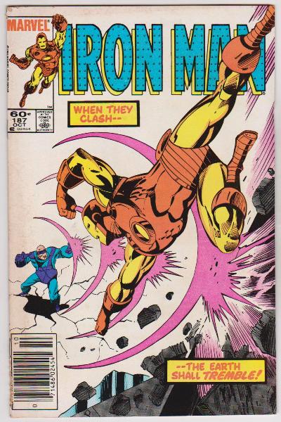 1984 Iron Man #187 Issue - Marvel Comics | Property Room
