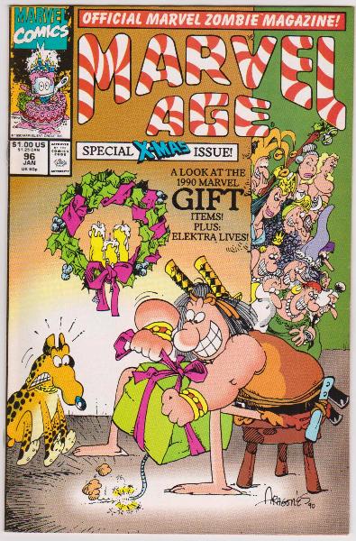 1991 MARVEL AGE #96 Issue - Marvel Comics | Property Room
