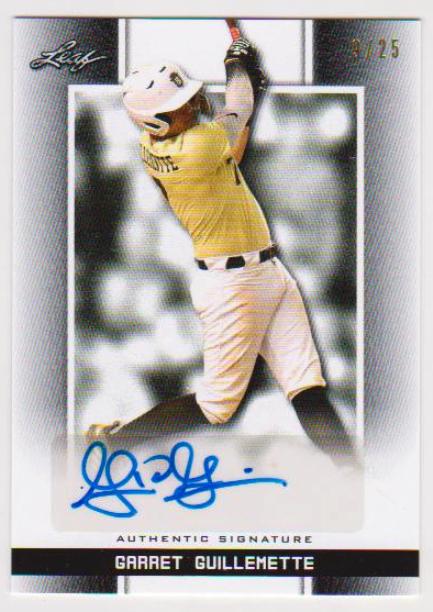 #9/25 Produced - Garret Guillemette 2019 Leaf Perfect Game National ...