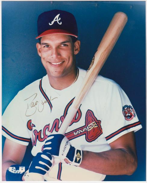 Signed - Dave Justice 8x10 Photo - Baseball Star Autographed | Property ...