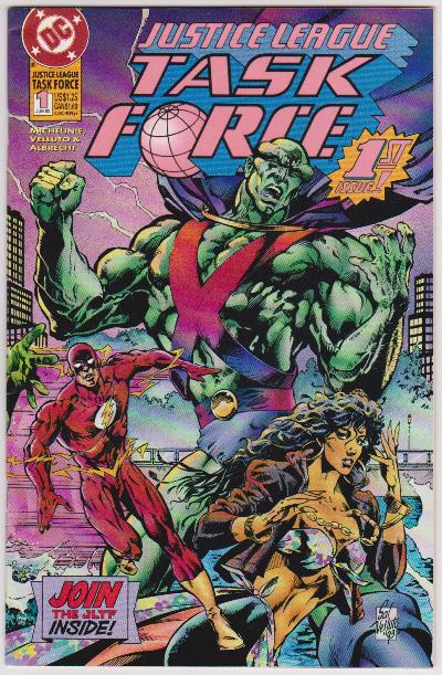 1993 DC Comics Justice League Task Force #1 Issue | Property Room