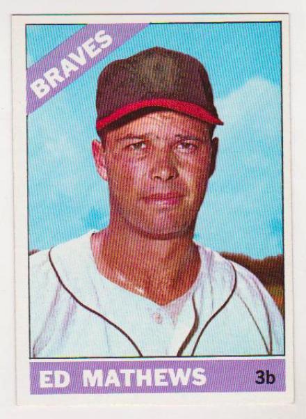 1966 Topps Ed Mathews #200 Card - HOF'er | Property Room