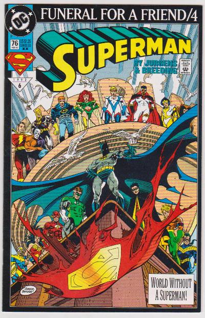 1993 DC Comics SUPERMAN #76 Issue | Property Room