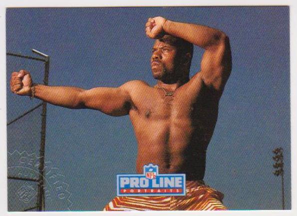Signed - Ricky Ervins 1992 Pro Line Portraits Certified Autographed ...
