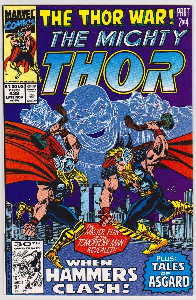 1991 The Mighty Thor #439 Issue - Marvel Comics | Property Room