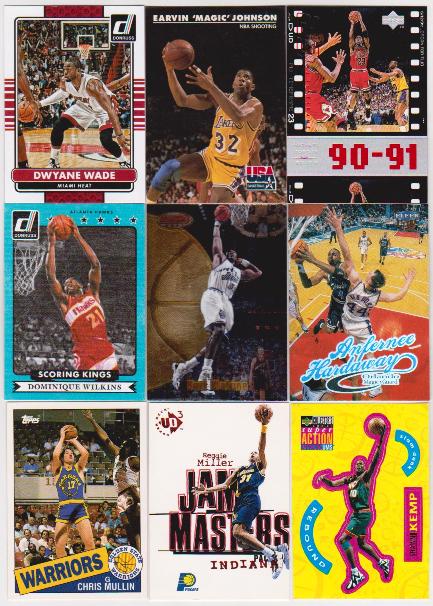 Basketball Card Collection w/ Michael Jordan, Magic Johnson + More ...