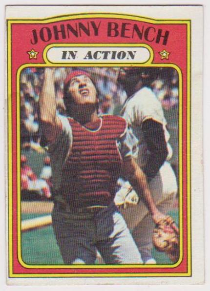 1972 Topps Johnny Bench #434 Card - HOF'er | Property Room
