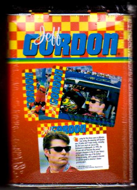 1996 Jeff Gordon 4 Card Metal Cards Set In Collector's Tin - Sealed ...