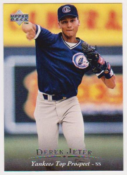 Derek Jeter 1995 Upper Deck Minor League #1 Rookie Card | Property Room