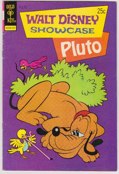 1974 Walt Disney Showcase Pluto #23 Comic Book - Gold Key Comics ...