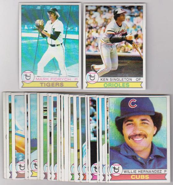 25 Different 1979 Topps Baseball Cards - Mark Fidrych + More | Property ...