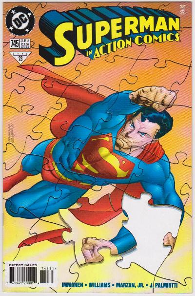 1998 DC Comics SUPERMAN IN ACTION COMICS #745 Issue | Property Room