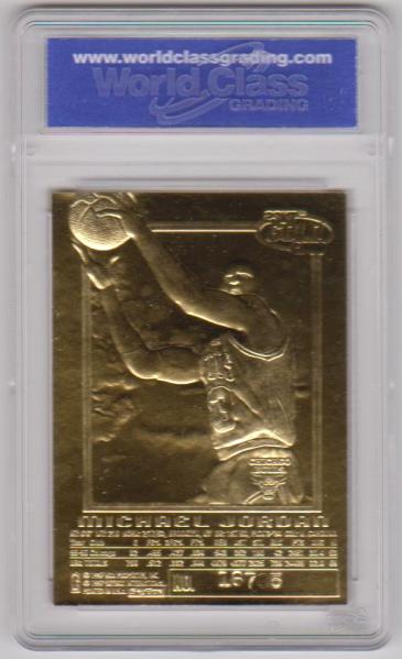 Graded Gem Mint 10 - Michael Jordan 1996-97 Skybox EX-2000 Credentials ...