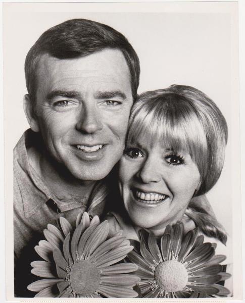 1970 CBS Mayberry R.F.D. (Ken Berry + Arlene Golonka) 7x9 Black + White ...