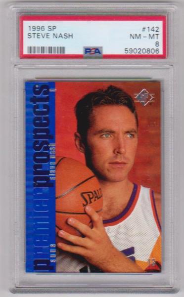 Graded NM-MT 8 Rookie - Steve Nash 1996 SP #142 Card | Property Room