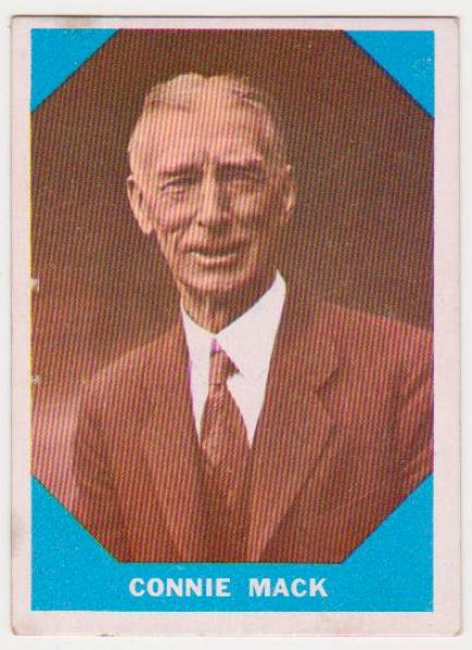 1960 Fleer Connie Mack #14 Card - HOF'er | Property Room