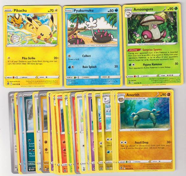 25 Different Pokemon Trading Cards w/ Pikachu + More | Property Room