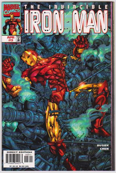 1998 The Invincible Iron Man #3 Issue - Marvel Comics | Property Room