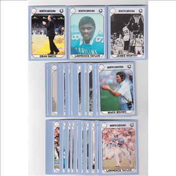 100 Different 1990 North Carolina Cards w/ James Worthy, Lawrence ...