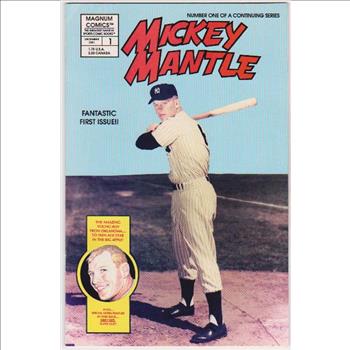 MICKEY MANTLE #1 Issue Comic Book - Magnum Comics | Property Room