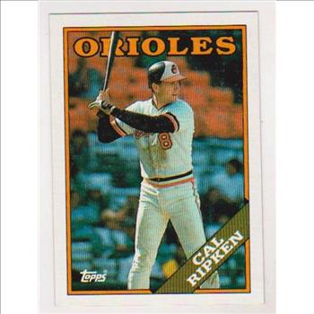 Error Card - Cal Ripken, Jr. 1988 Topps Wrong Back - RARE CARD ...