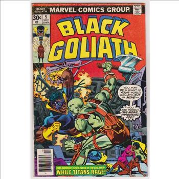 1976 Black Goliath #5 Issue - Marvel Comics | Property Room