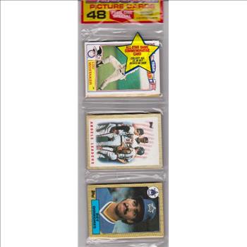1987 Topps Baseball 49 Card Rack Pack w/ Lou Whitaker On Front ...