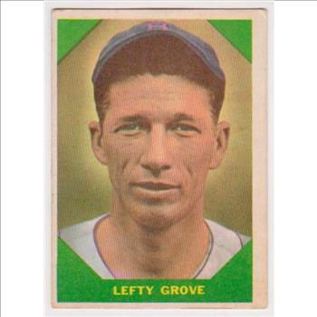 1960 Fleer Lefty Grove #60 Card - HOF'er | Property Room