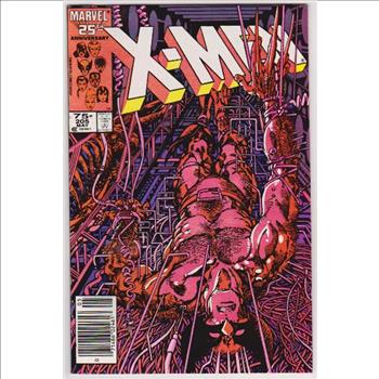 1986 The Uncanny X-Men #205 Issue - Marvel Comics | Property Room
