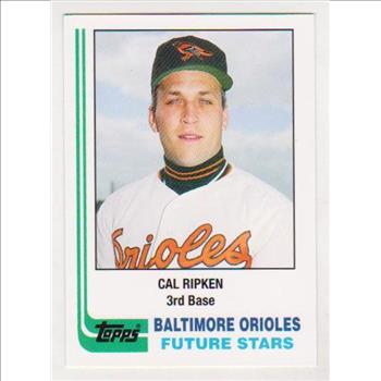 Cal Ripken 1982 Topps #21 Rookie Commemorative Card - 2006 Topps #14 ...