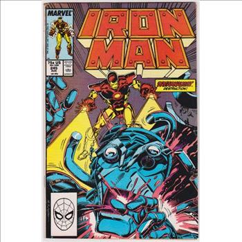1989 Iron Man #245 Issue - Marvel Comics | Property Room