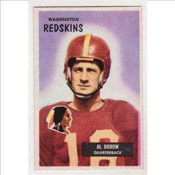 1955 Bowman Football Al Dorow #77 Card | Property Room
