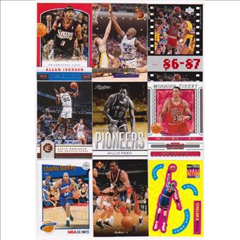 Basketball Card Collection w/ Michael Jordan, Shaquille O'Neal + More ...