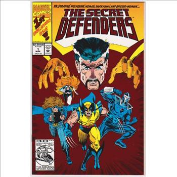 1993 Secret Defenders #1 Issue - Marvel Comics | Property Room