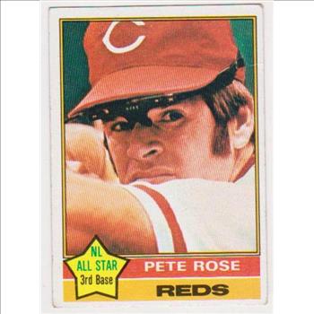 1976 Topps Pete Rose 240 Card Property Room