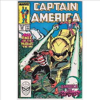 1988 Captain America #339 Issue - Marvel Comics | Property Room
