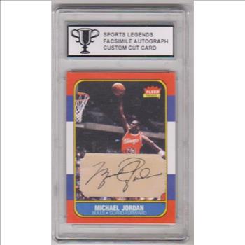 #3/25 Produced - Michael Jordan Sports Legends Facsimile Autograph ...